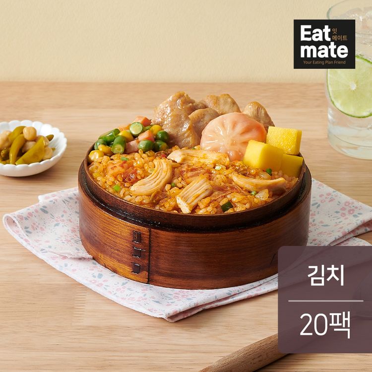 잇메이트 닭안심 다이어트 도시락 김치 210gx20팩42kg 홈플러스 택배배송