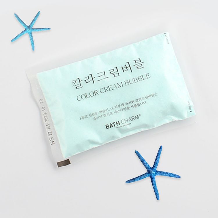 바스참 칼라크림 버블바스 60g 민트 사해소금 거품입욕제 반신욕 유아목욕 홈플러스 택배배송