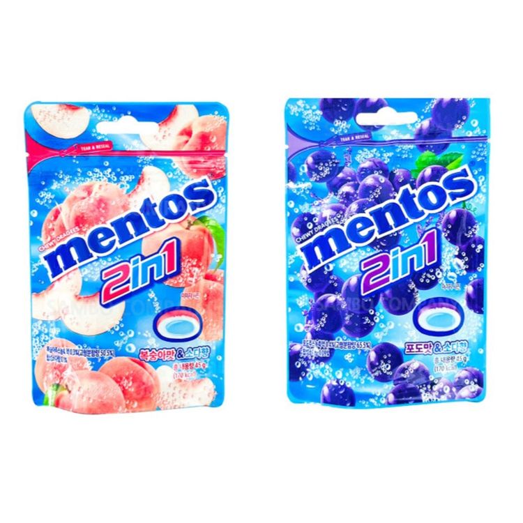 멘토스2in1세트 그레이프소다향1개피치소다향1개 홈플러스 택배배송