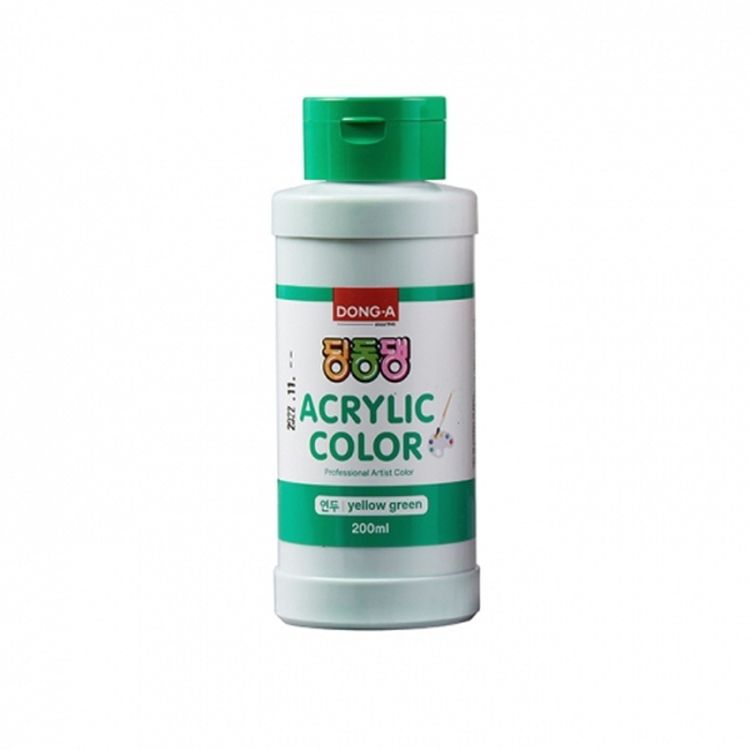 9151830 딩동댕 아크릴물감 200ml 연두 홈플러스 택배배송