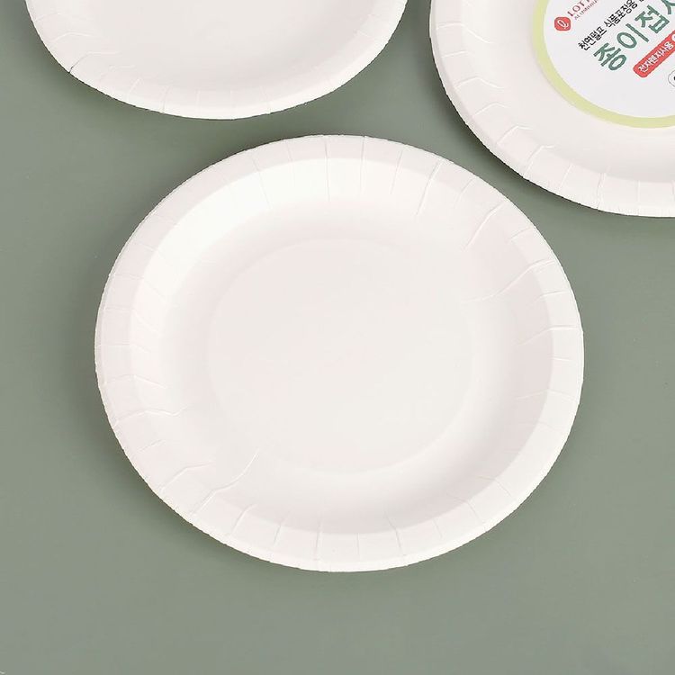 이라이프 일회용 종이접시 8개입 20cm 위생접시 홈플러스 택배배송