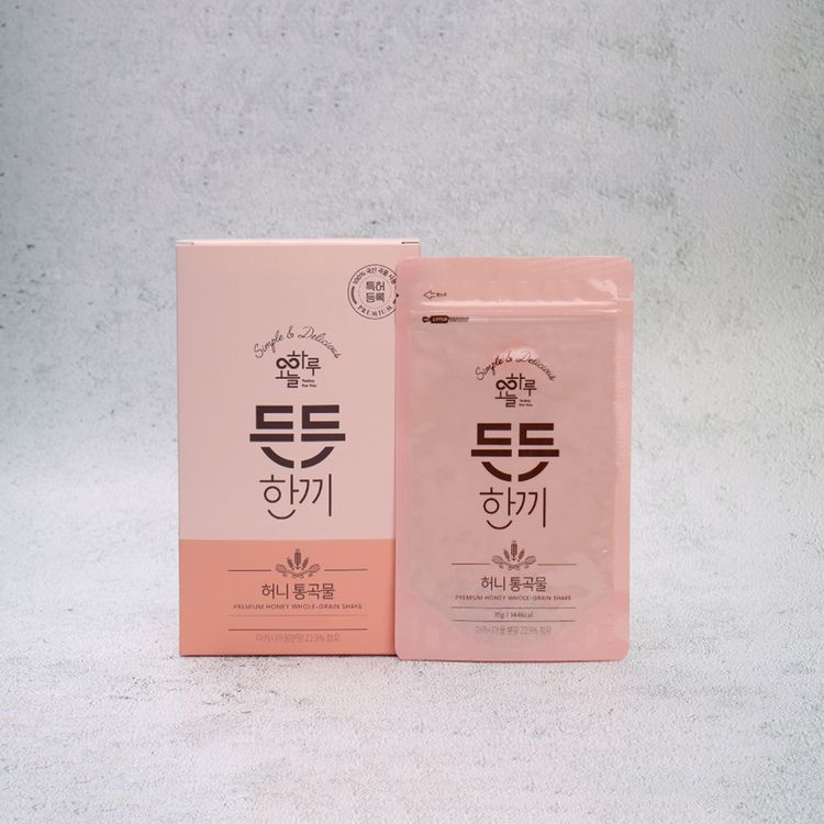 푸른든든한끼 허니통곡물 쉐이크 선식 21팩 선물세트 홈플러스 택배배송