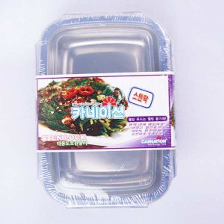 스텐 Nc2139b608e 밀폐 용기 반찬통 냉장고 보관 용기 사각 560ml 홈플러스 택배배송