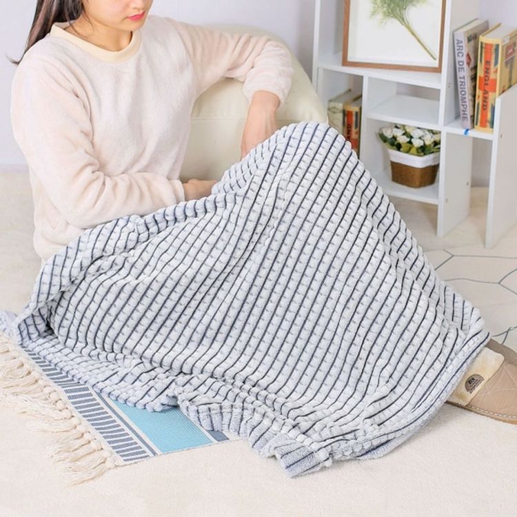 모던체크 극세사 무릎담요네이비 홈플러스 택배배송