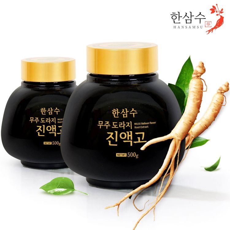 한삼수 무주 도라지 진액고 1세트 500gx2병도라지진액 액기스 도라지즙 홈플러스 택배배송