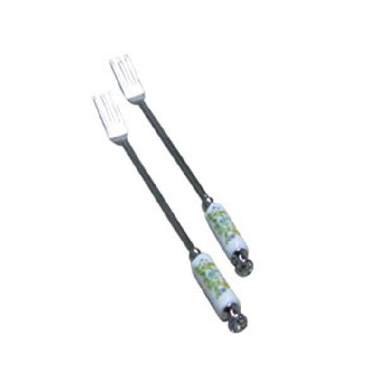 백산 N22419ec564 야생화 포크 쥬얼리 체리 2개 과일 디저트 식기 홈플러스 택배배송