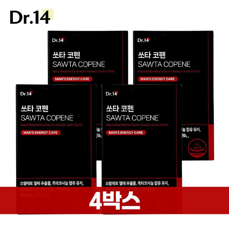 닥터포틴 남성 전립선영양제 활력증진 지구력강화 쏘타코펜 120캡슐 홈플러스 택배배송