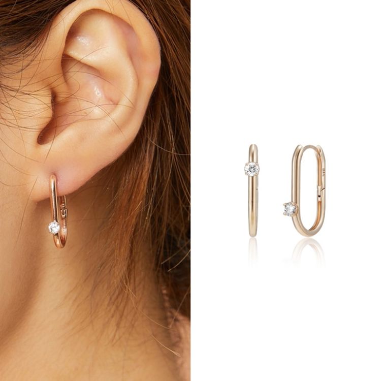 마리끌레르 미아 귀걸이 14k Gold Plated Mcers033s 홈플러스 택배배송