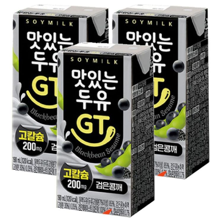 남양유업 맛있는두유 GT 검은콩깨 190ml 48팩 | 홈플러스 택배배송
