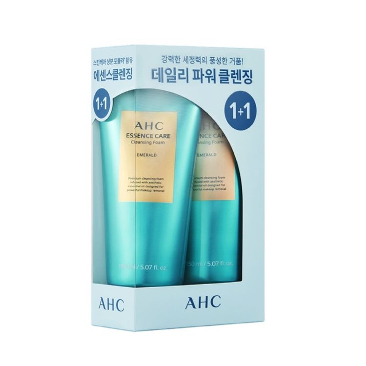 AHC 에센스케어 클렌징폼 에메랄드 듀오세트 150ML*2 | 홈플러스