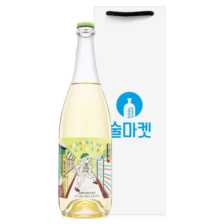 댄싱사이더 프렌치린넨 애플사이더 47도 750ml 홈플러스 택배배송