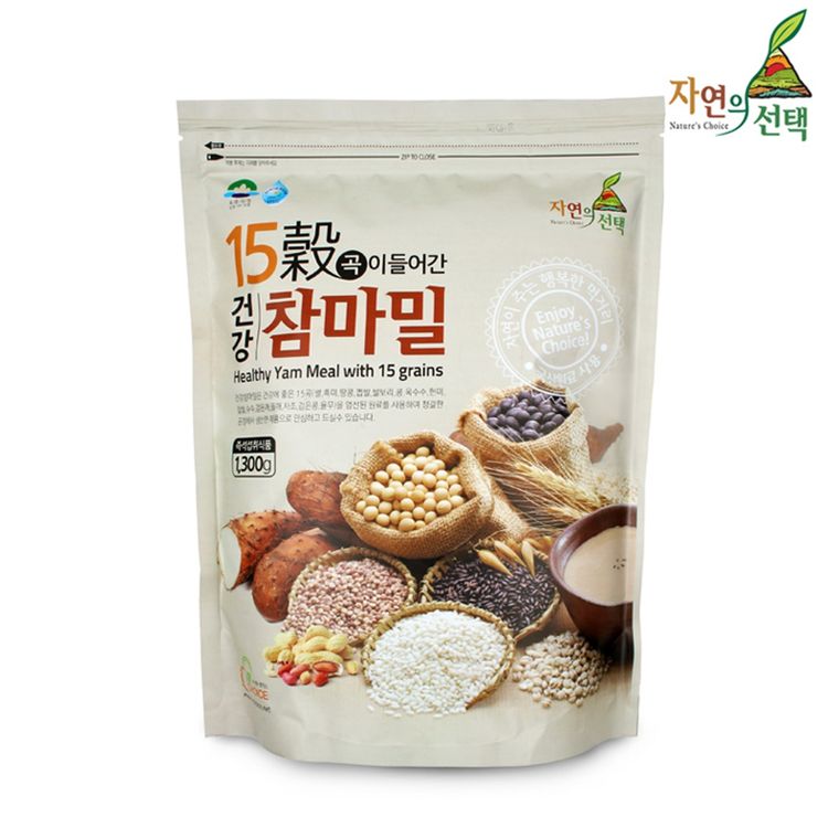 자연의선택 15곡이 들어간 건강참마밀 13kg지퍼팩 건강식 홈플러스 택배배송