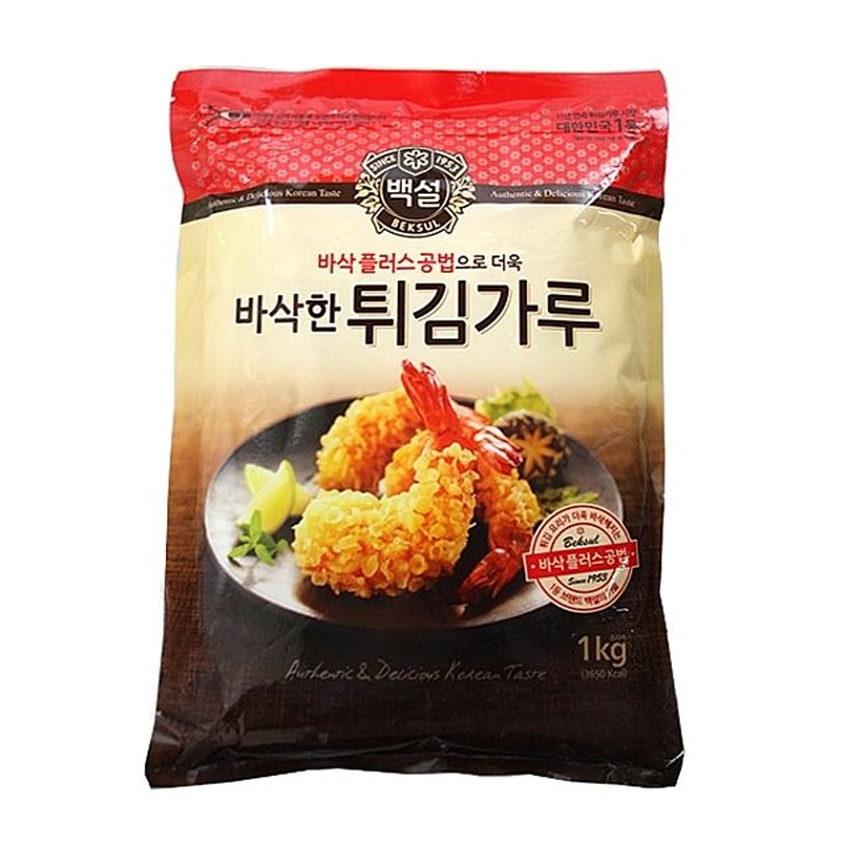 백설 바삭한튀김가루1kg 10개 1박스 홈플러스 택배배송