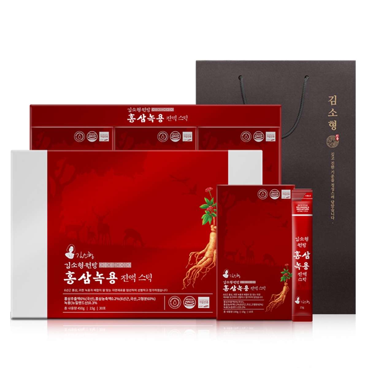 김소형원방 홍삼녹용진액스틱 30포 홈플러스 택배배송