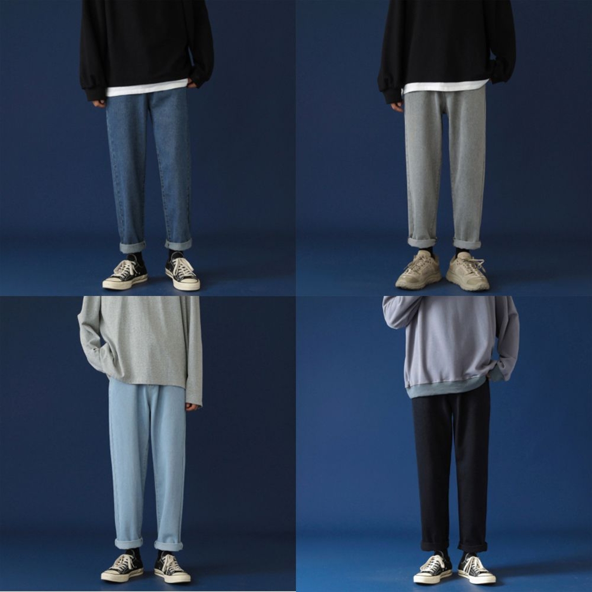 남자 와이드 데님 통 넓은 청바지 일자 남성 팬츠 홈플러스 택배배송