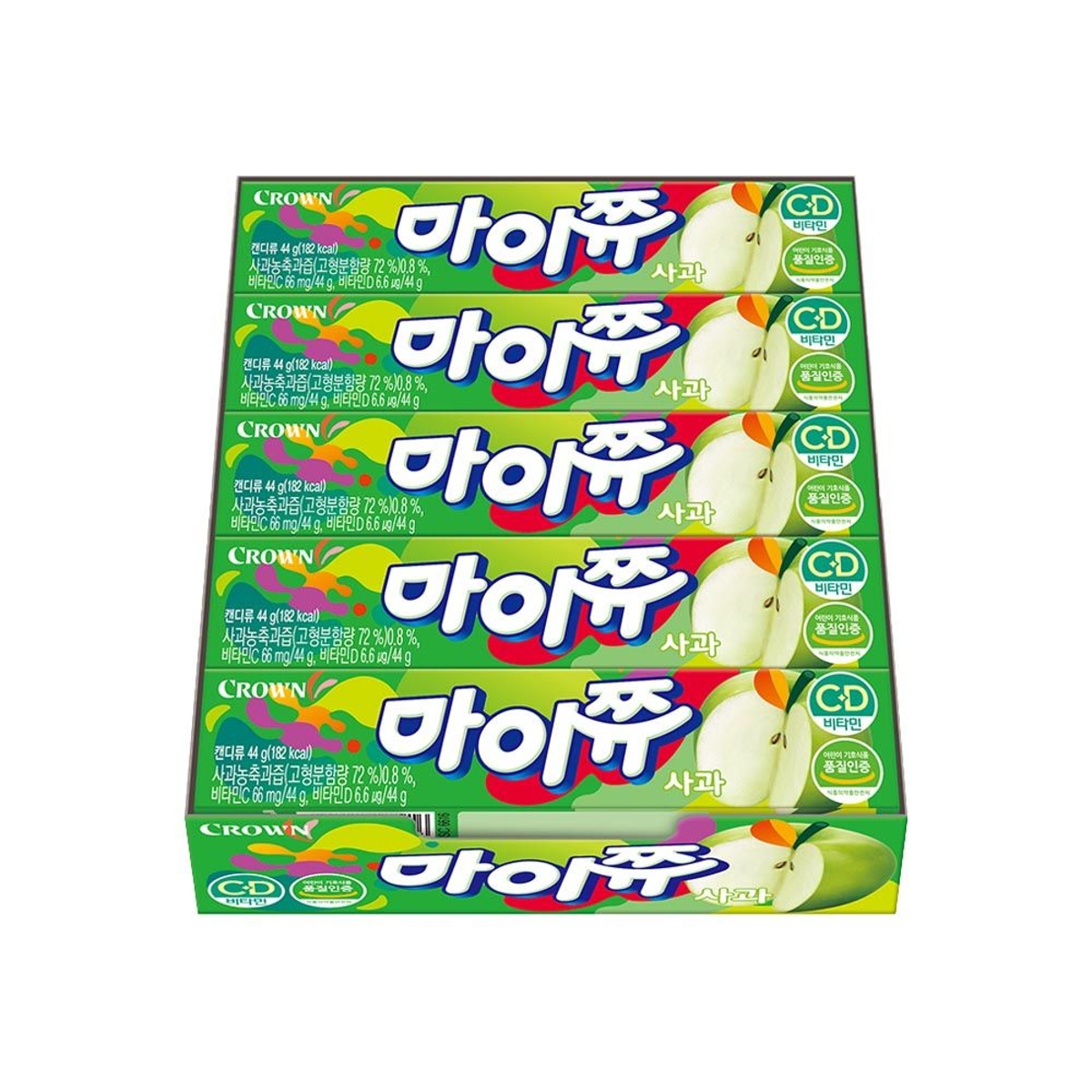 크라운 마이쮸 사과 44g X 15 홈플러스 택배배송