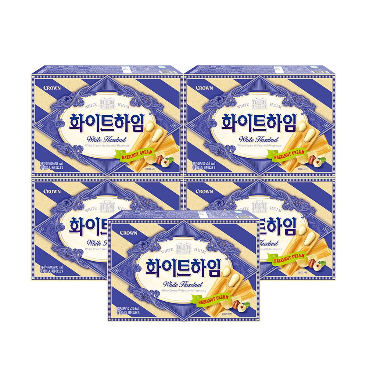 크라운 화이트하임 142g 5개 홈플러스 택배배송