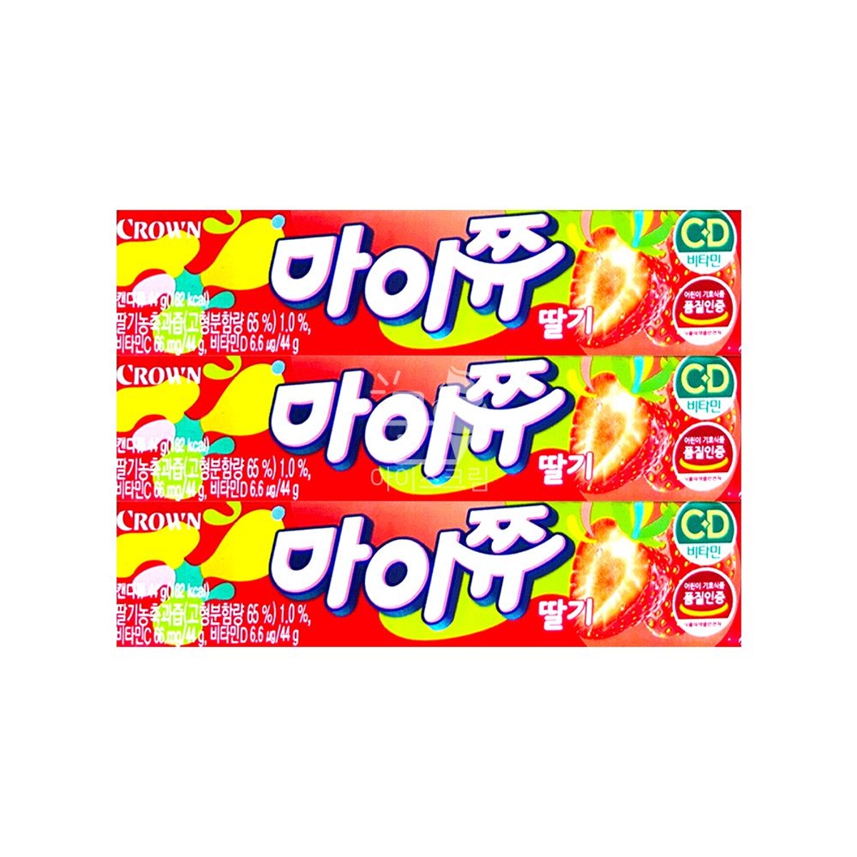 마이쮸 딸기 44g 3개 홈플러스 택배배송