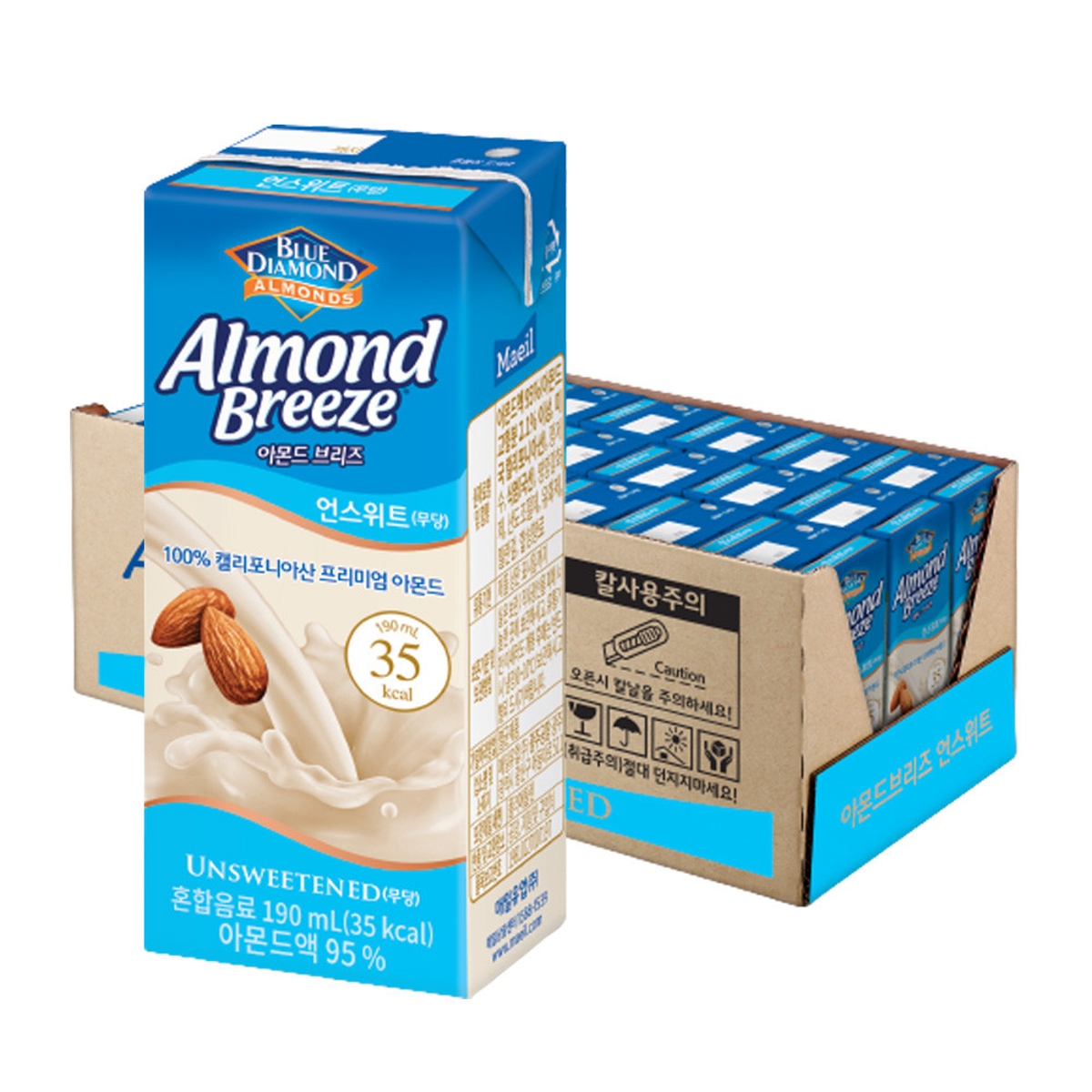 [매일유업] 아몬드브리즈 언스위트 190ml 24팩 | 홈플러스 택배배송