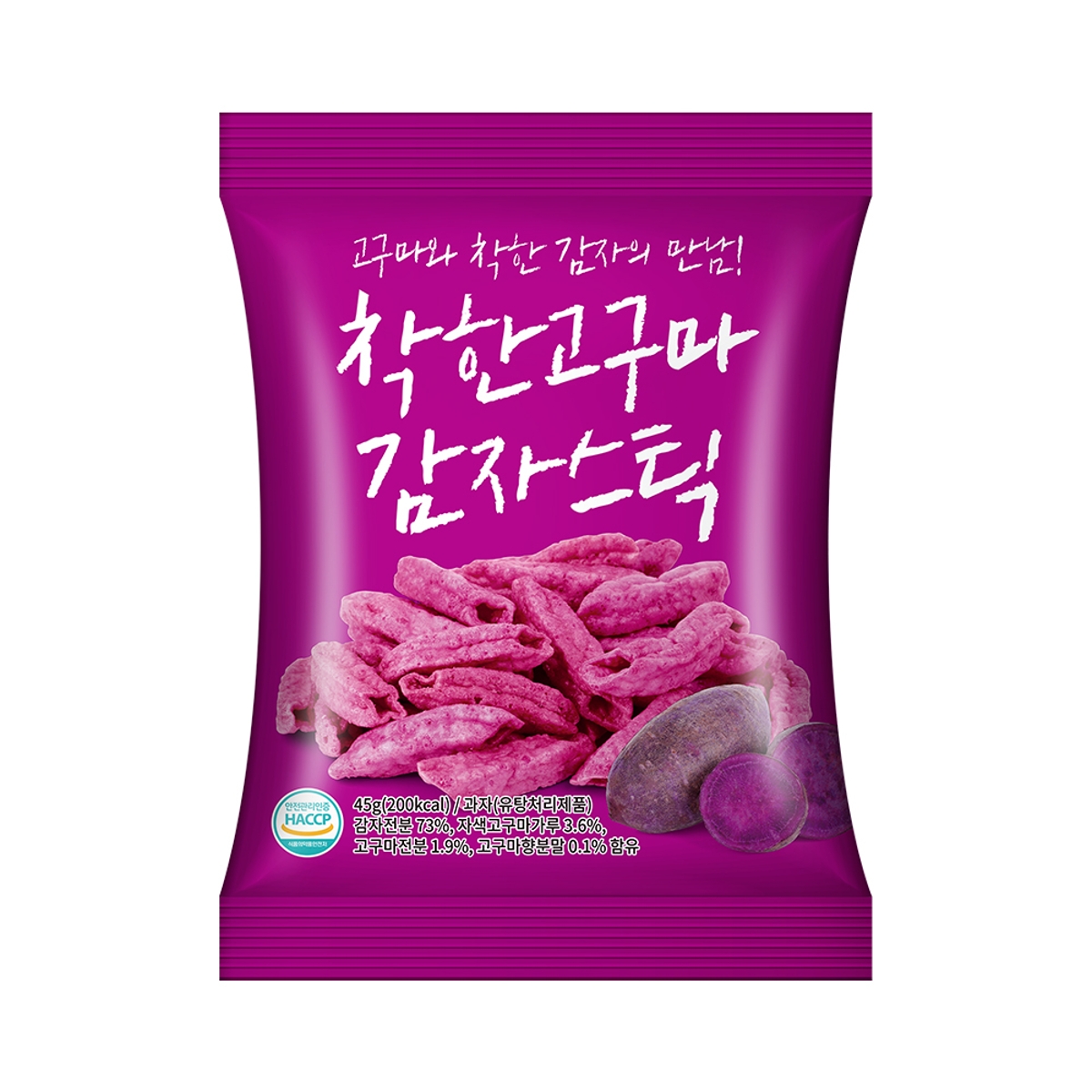 비건간식 착한고구마감자스틱 1개 홈플러스 택배배송