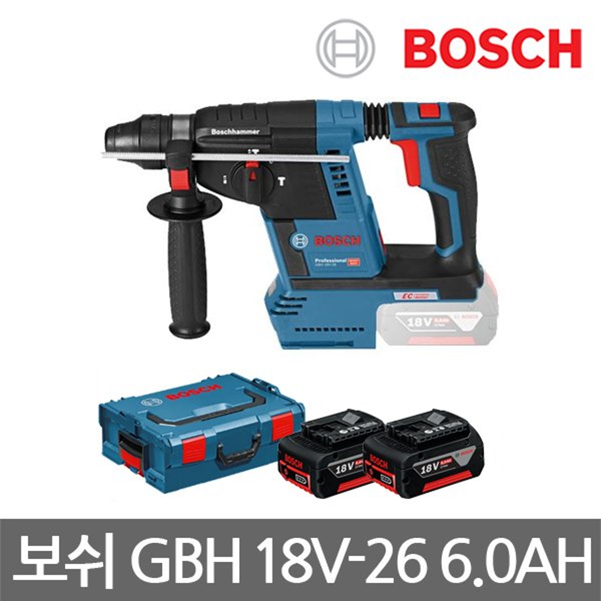 보쉬/GBH 18V-26/충전로터리해머/6.0Ah(2개)/풀세트 | 홈플러스 택배배송
