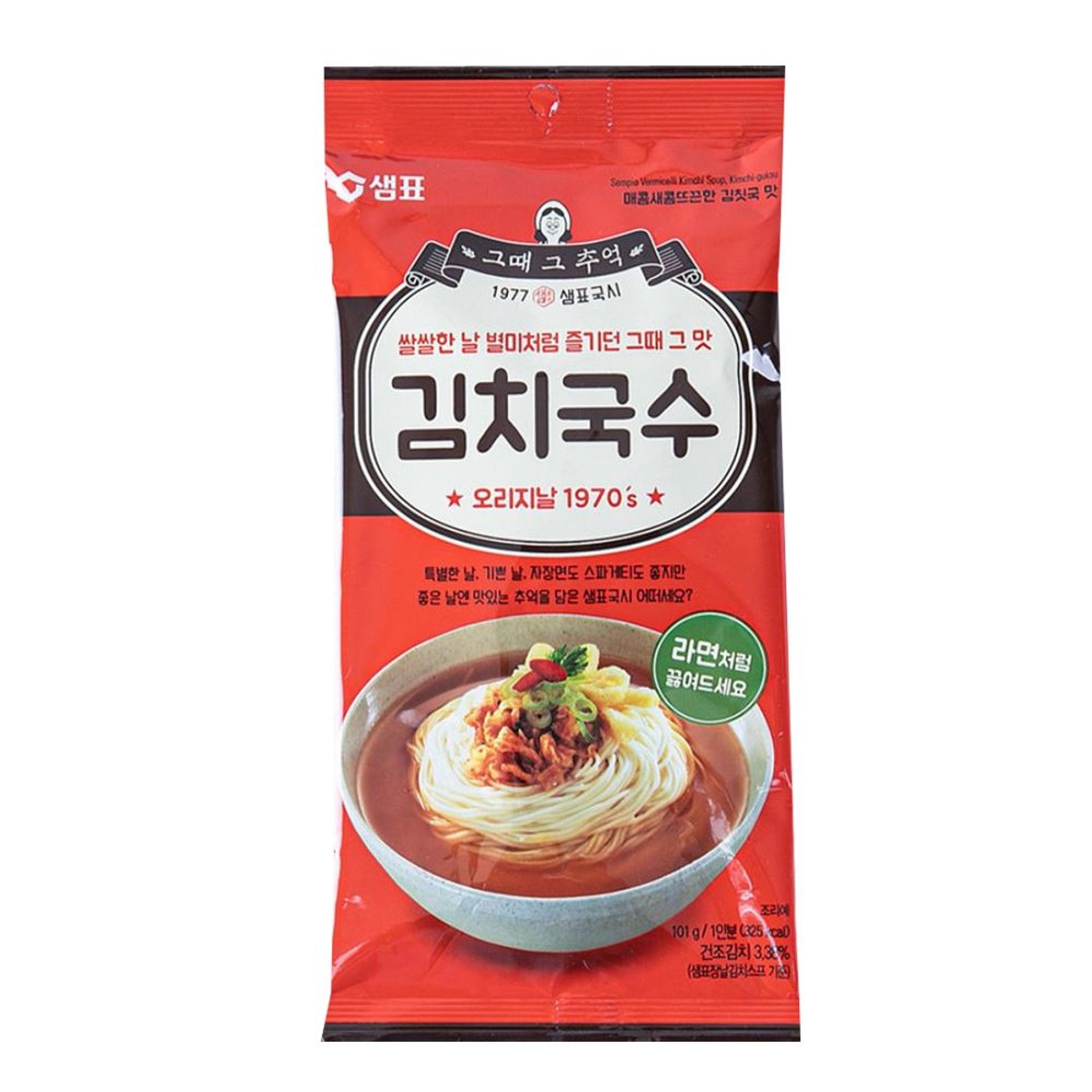 샘표 김치국수 봉지 101g X 6개 홈플러스 택배배송
