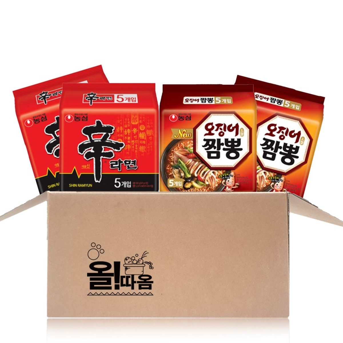 올따옴농심 오징어짬뽕5입2봉신라면5입2봉 홈플러스 택배배송