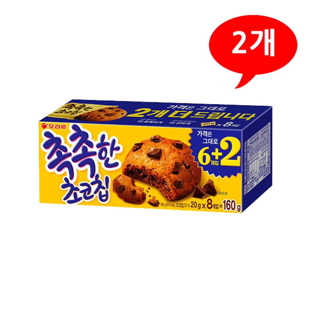 7201971 촉촉한 초코칩 160gx2개 홈플러스 택배배송