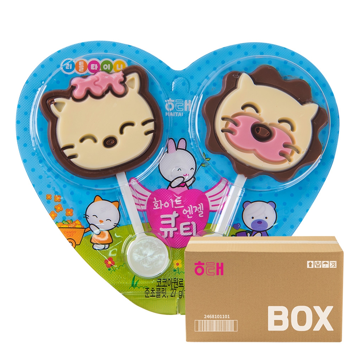 해태 화이트엔젤 큐티 초콜릿 27g 36입 | 홈플러스 택배배송