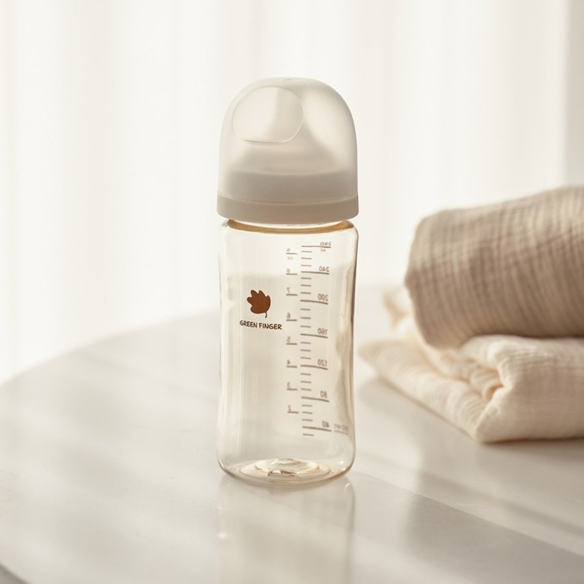 그린핑거 베베그로우 PPSU 젖병 크림M 280ML | 홈플러스