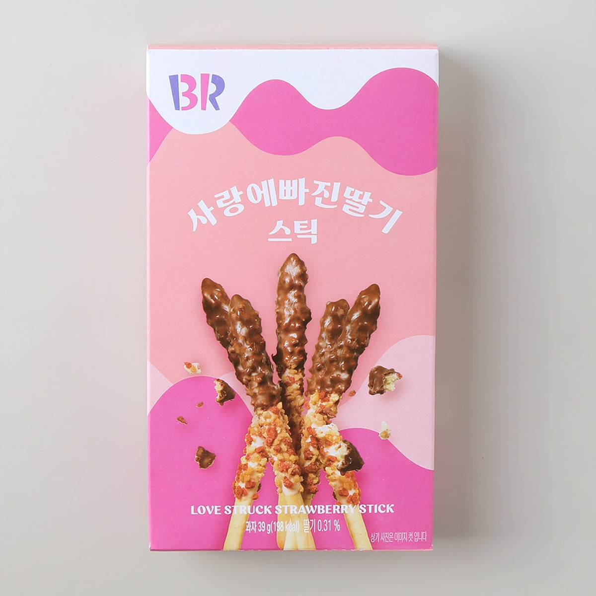 Br 사랑에 빠진 딸기 스틱 39g 홈플러스