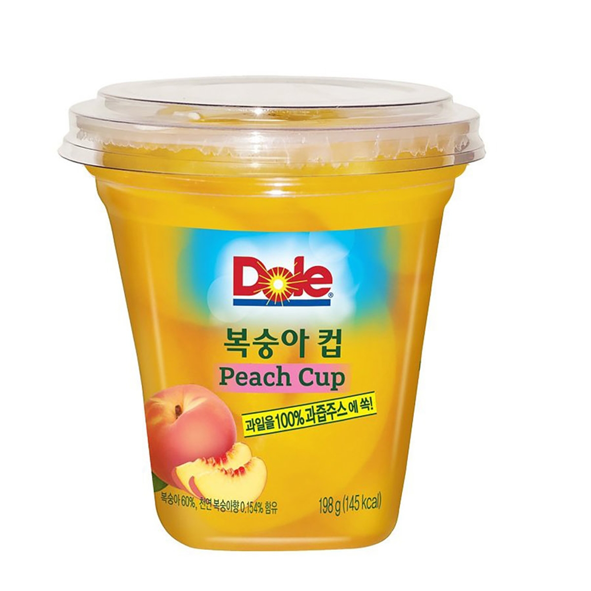 Dole 후룻컵 복숭아 198G | 홈플러스