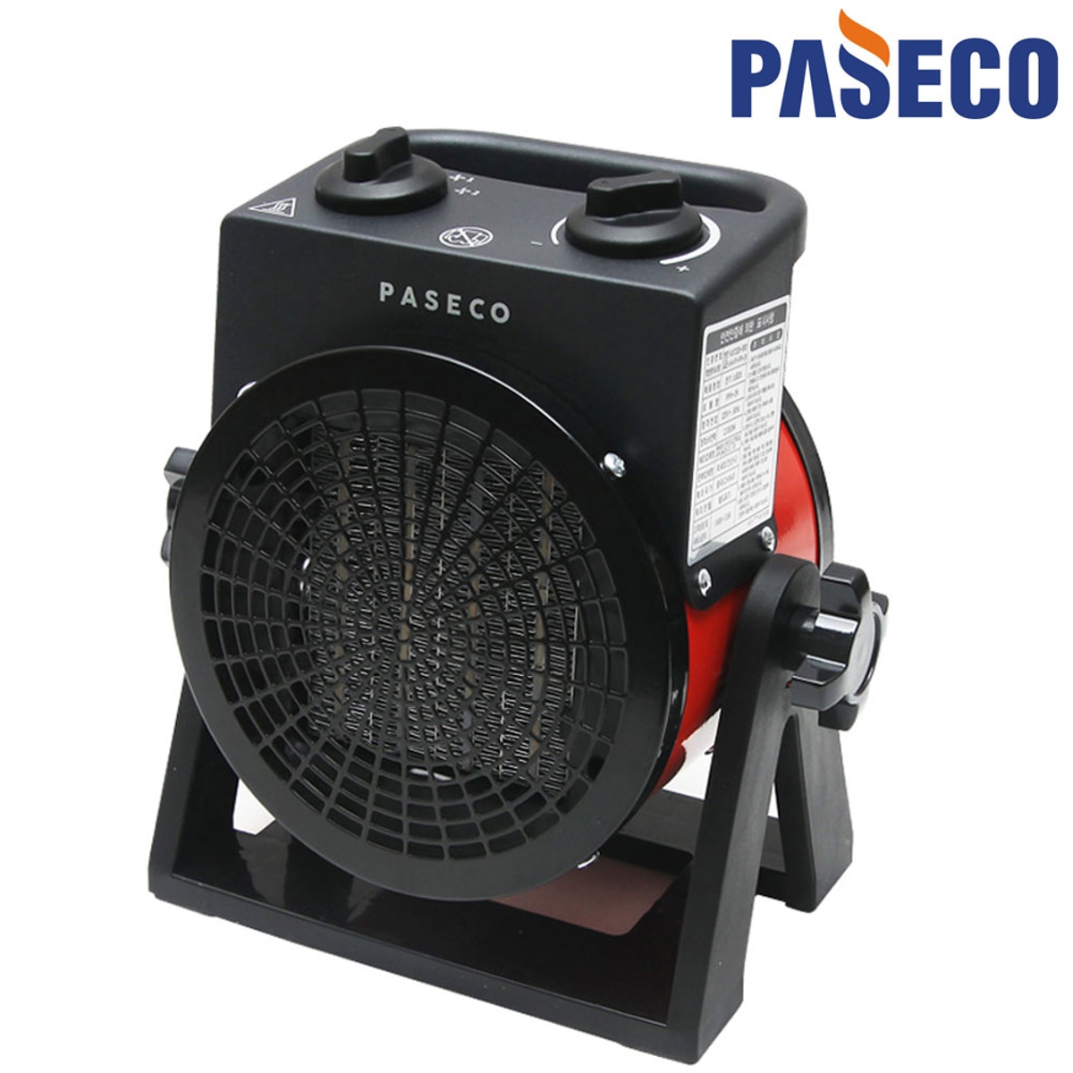 파세코 빠른발열 Ptc 팬히터 온풍기 3kw캠핑난로 캠핑히터 열풍기 전기온풍기 홈플러스 택배배송