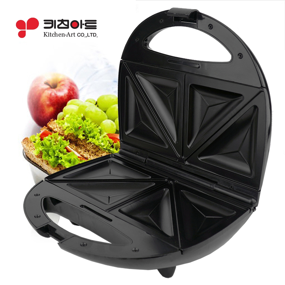 키친아트 샌드위치메이커 와플메이커 와플기계 크로플 와플팬 샌드위치만들기 Pk 2168jt 홈플러스 익스프레스