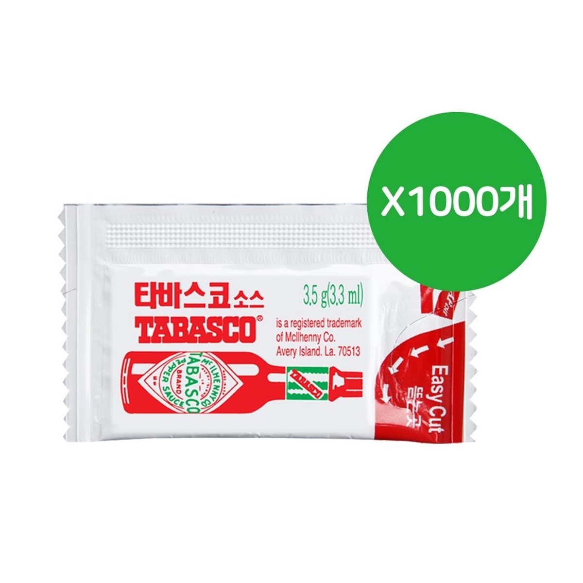 [오뚜기] 타바스코소스 3 5g 1000개 홈플러스 택배배송