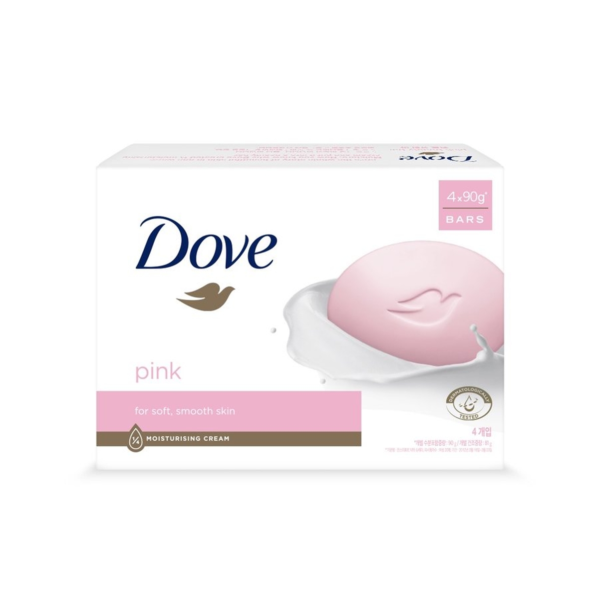 유니레버 도브 비누 핑크바 90G*4입 | 홈플러스
