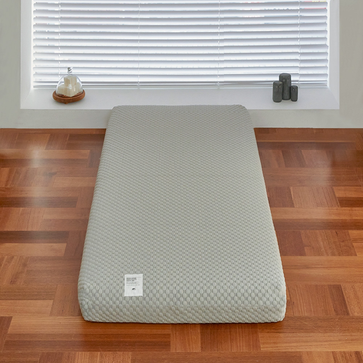 스너그홈 천연라텍스 매트리스 토퍼 미니싱글 그레이 10cm | 홈플러스 택배배송