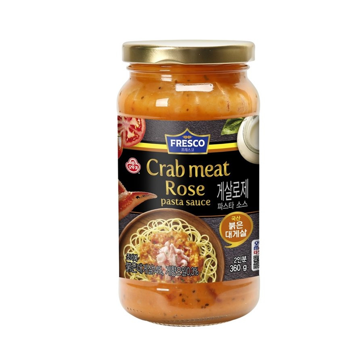 오뚜기 프레스코 파스타소스 게살로제 360G | 홈플러스