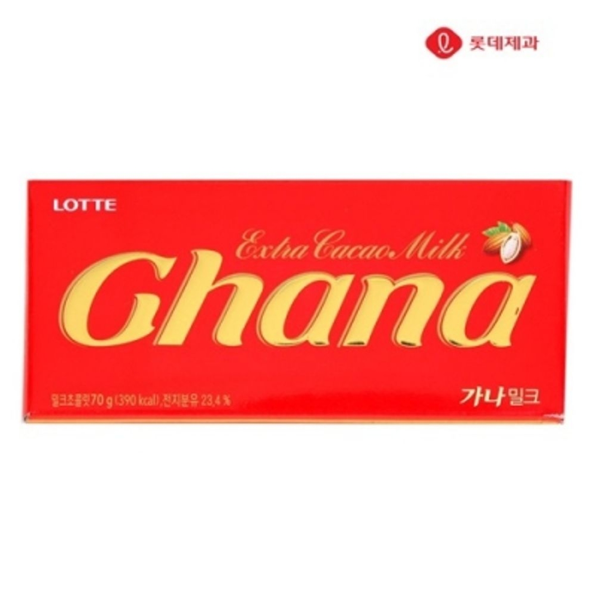 롯데제과 가나 밀크 초콜릿 70gx10입 홈플러스 택배배송