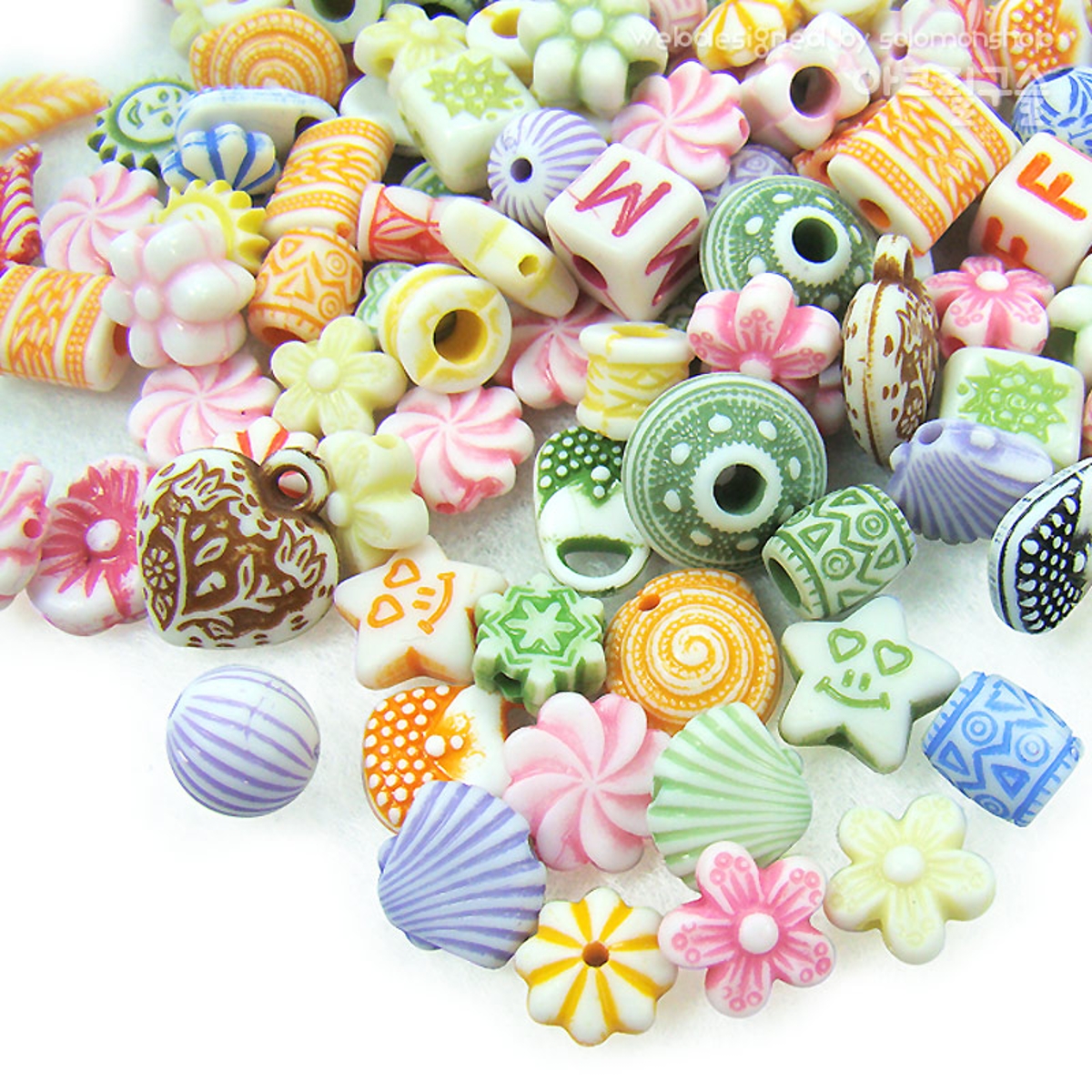 아크릴구슬 워싱종합모양구슬솔로몬샵구슬실꿰기구슬장식구슬팔찌만들기목걸이만들기 홈플러스 익스프레스