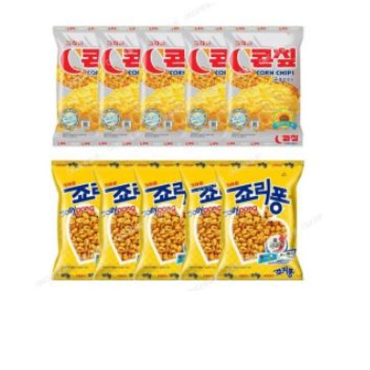 크라운 인기스낵 죠리퐁 74g 5개 콘칩 70g 5개 홈플러스 택배배송