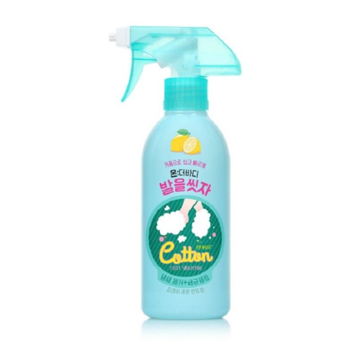 LG 발을씻자 코튼 풋샴푸 레몬 385ML | 홈플러스