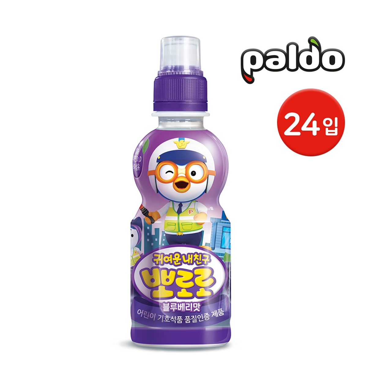 [팔도] 뽀로로 음료 블루베리맛 235ml 24입 / 아기주스 아기음료 | 홈플러스 익스프레스