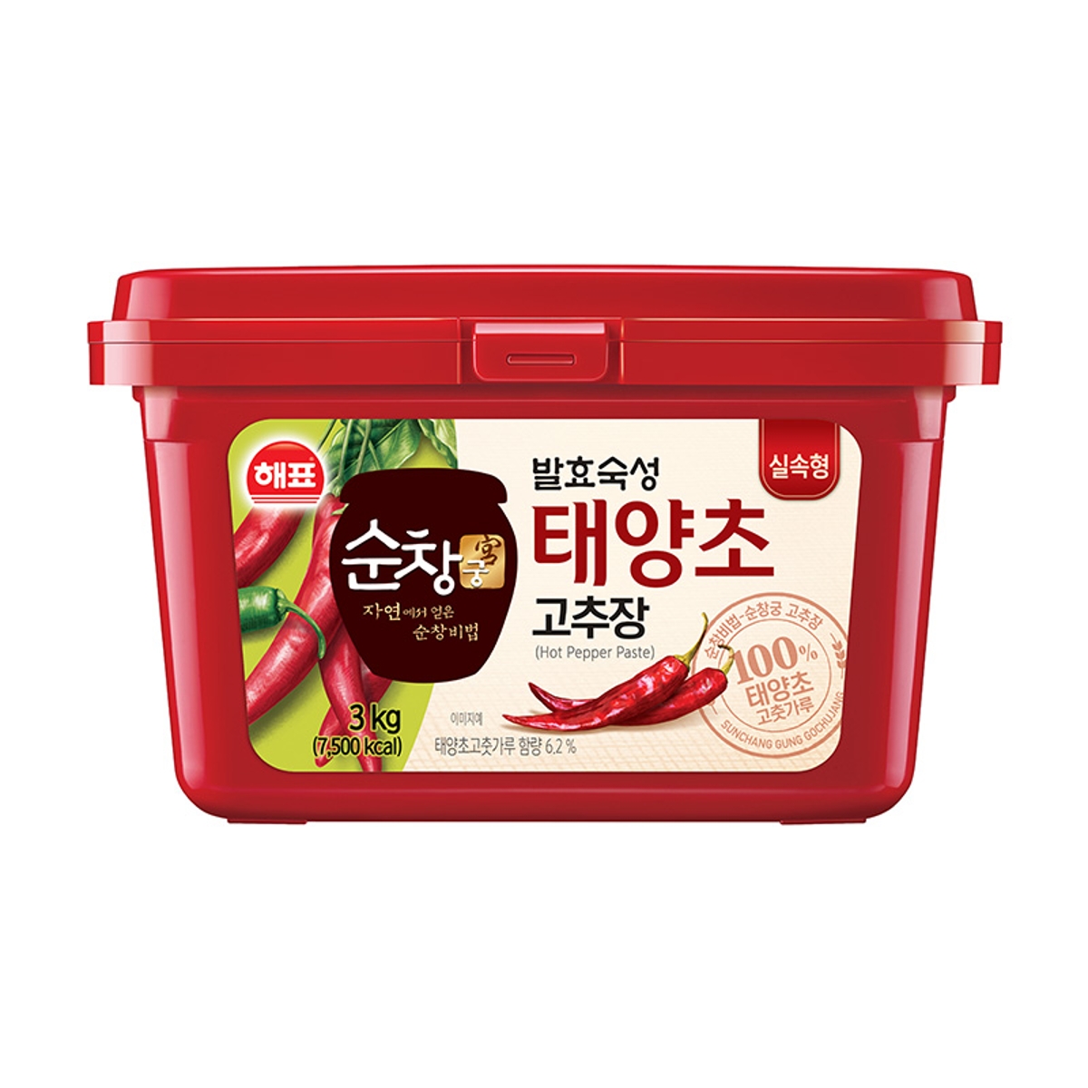 사조 순창궁 태양초 고추장 3kg 3개 대용량 식자재 홈플러스 택배배송