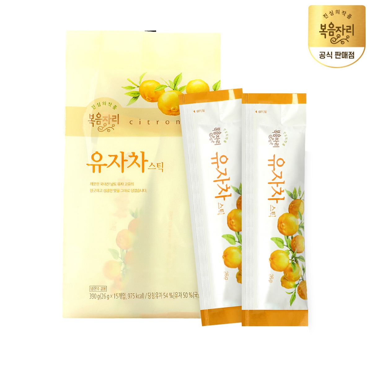 복음자리 유자차26g 15 X3개 홈플러스 택배배송