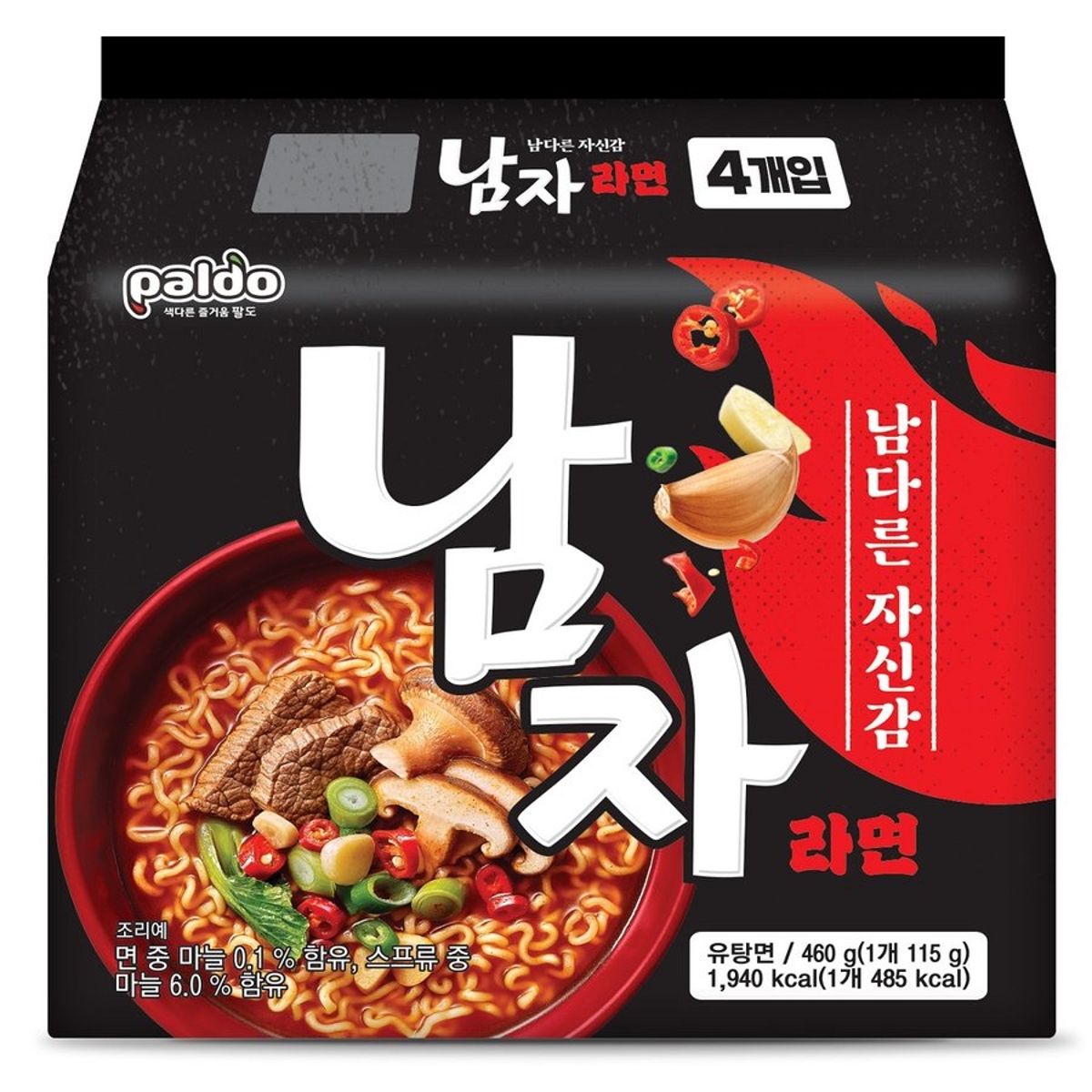 팔도 남자라면 115G*4입 | 홈플러스